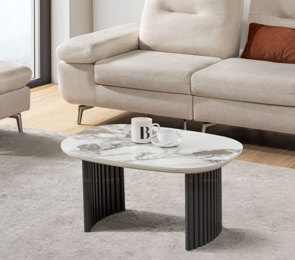 Bàn trà ceramic Erick - 장인가구 - Nội Thất Hàn Quốc